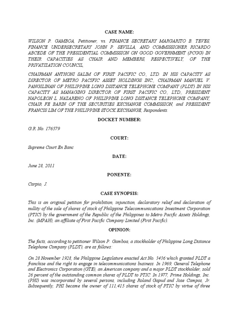 Case Anatomy | PDF | Mandamus | U.S. Securities And Exchange Commission