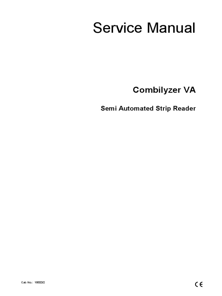 Human Combilyzer VA - Service Manual PDF | PDF | Rgb Color Model | Pixel