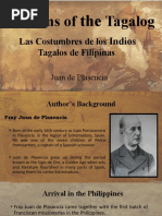 Primary Source Analysis: Title of Source: Customs of The Tagalog | PDF ...