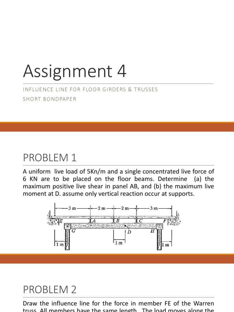 Structural Analysis Problems | PDF