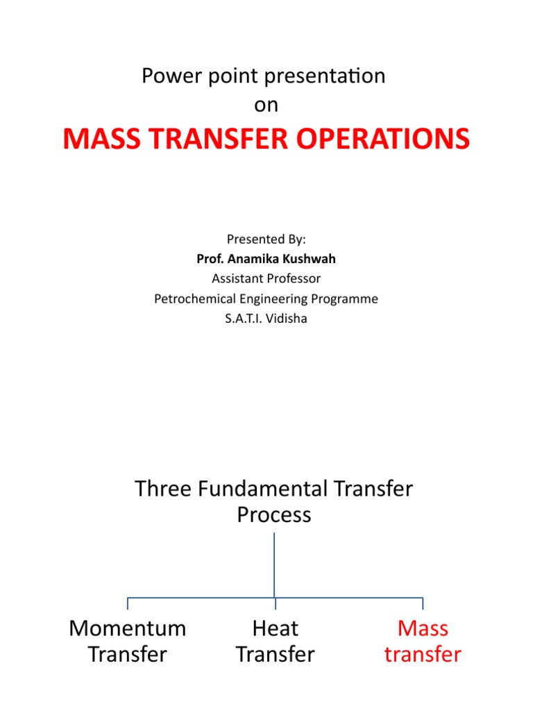 Mass Transfer Operations | PDF | Solution | Solubility