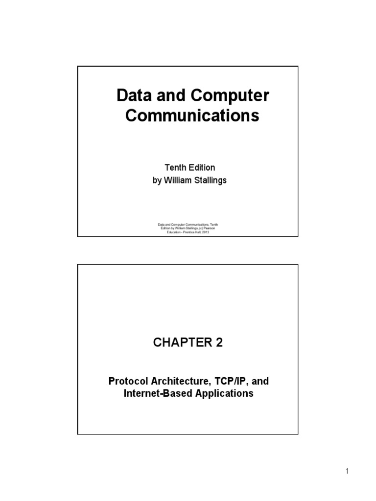 Data and Computer Communications: Tenth Edition by William Stallings ...