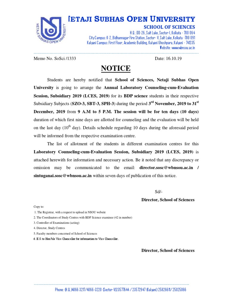 Notice For LCES 2019 Subsidiary | PDF | Business