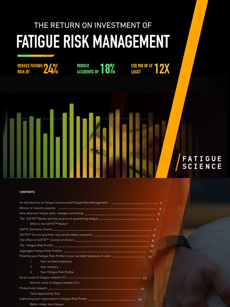 Fatigue Risk Management | Download Free PDF | Shift Work | Risk Management