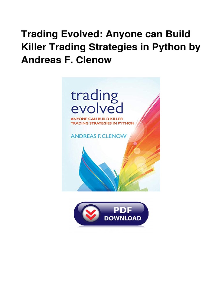 Trading Evolved Anyone Can Build Killer PDF | PDF