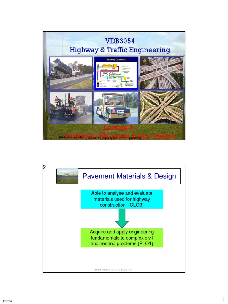 6-Pavement Materials Mix Design | PDF | Road Surface | Construction ...