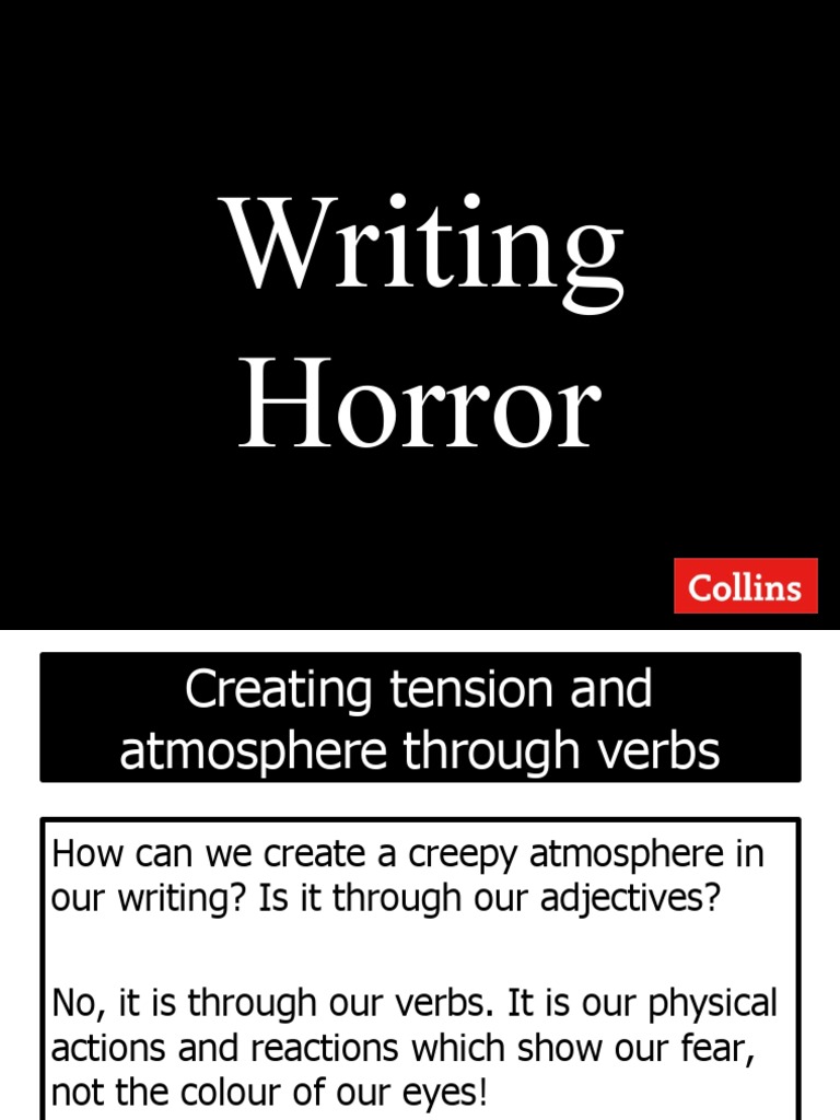 Horror-Writing Verbs1 | PDF | Language Arts & Discipline