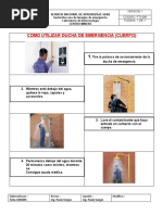 Instrucciones de Uso de Lavaojos Portatil | PDF | Ojo | Agua