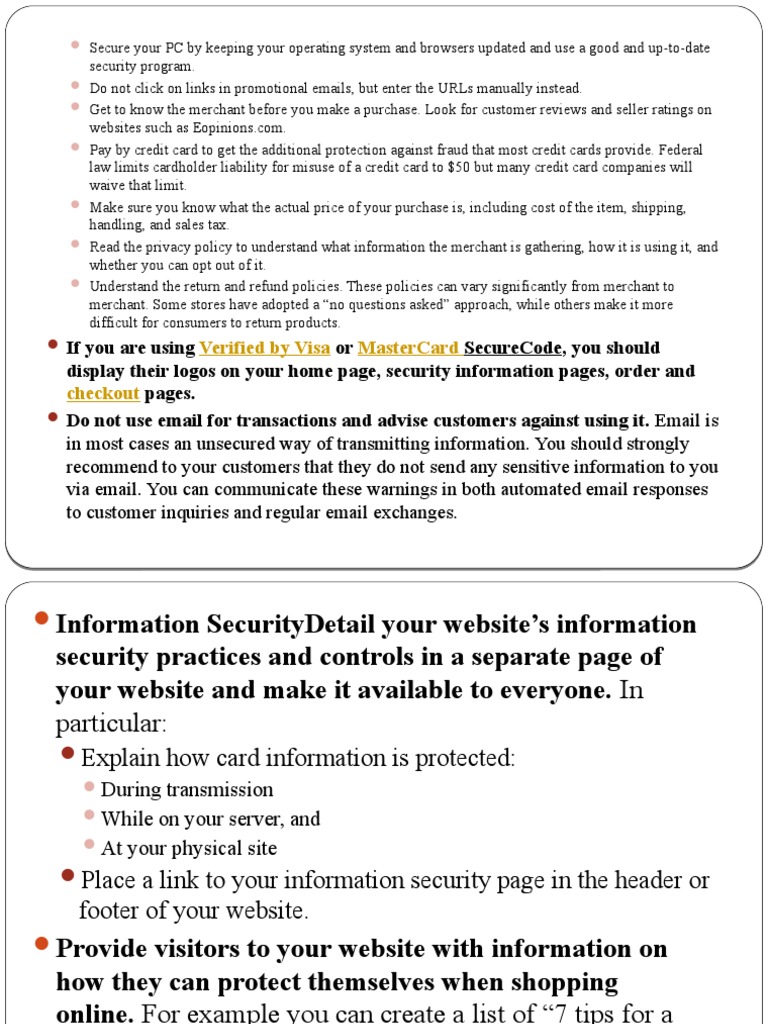 Verified by Visa Mastercard Checkout | PDF | Credit Card | Privacy Policy