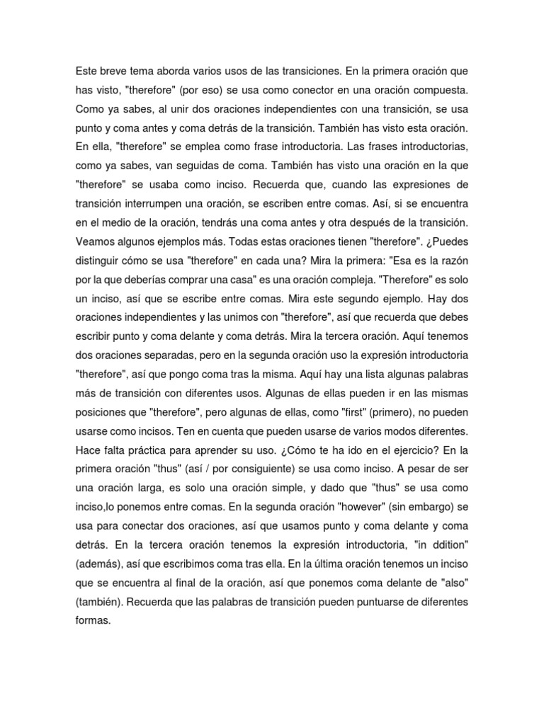 Therefore Vs Therefore | PDF