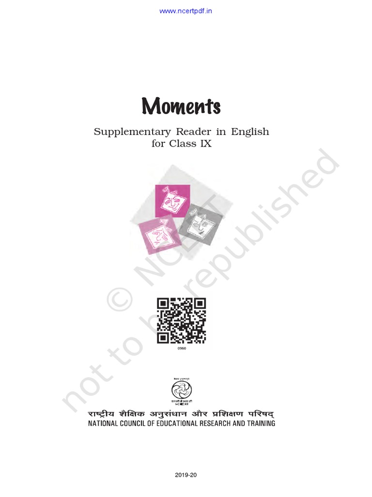 Moments: Supplementary Reader in English For Class IX | PDF | Learning