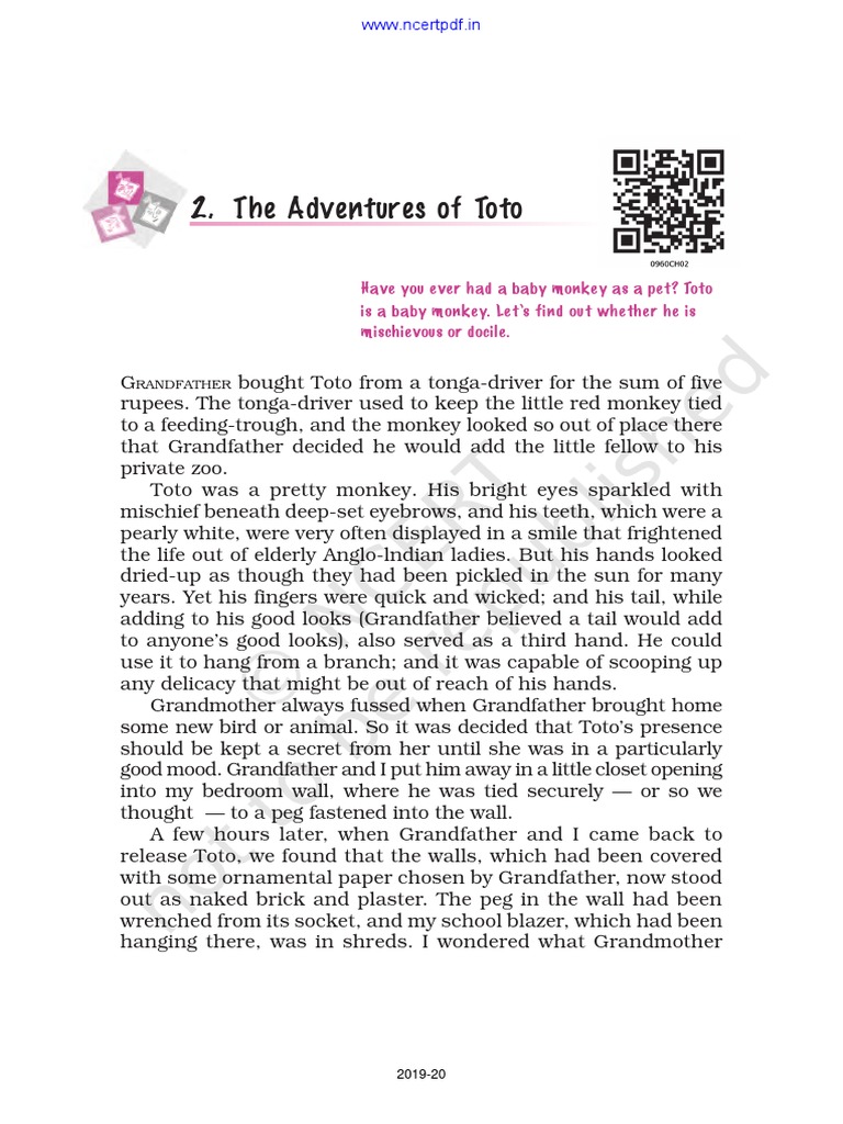 The Adventures of Toto | PDF