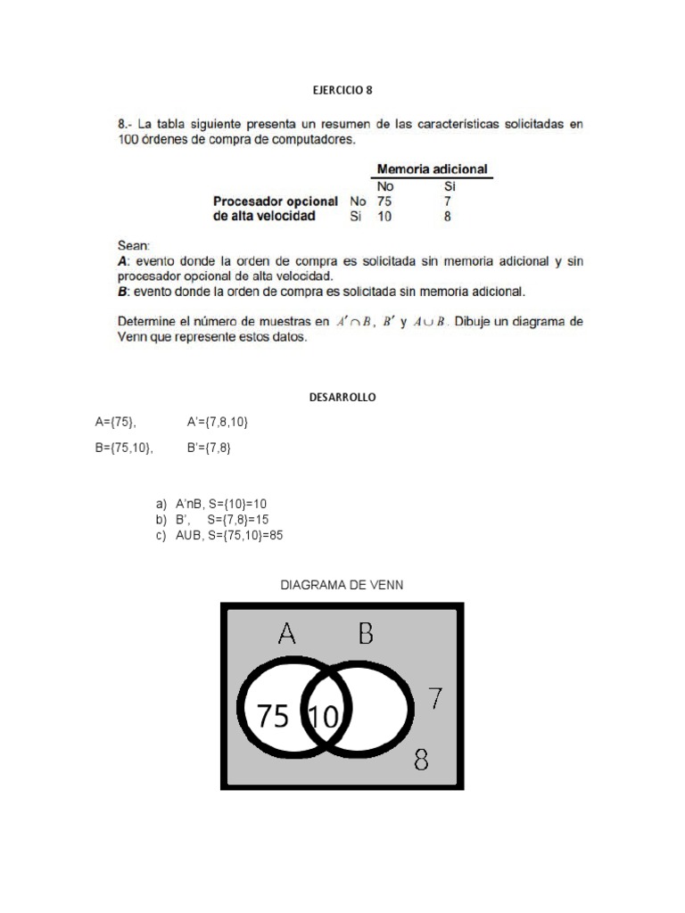 EJERCICIO 8 y 9 | PDF