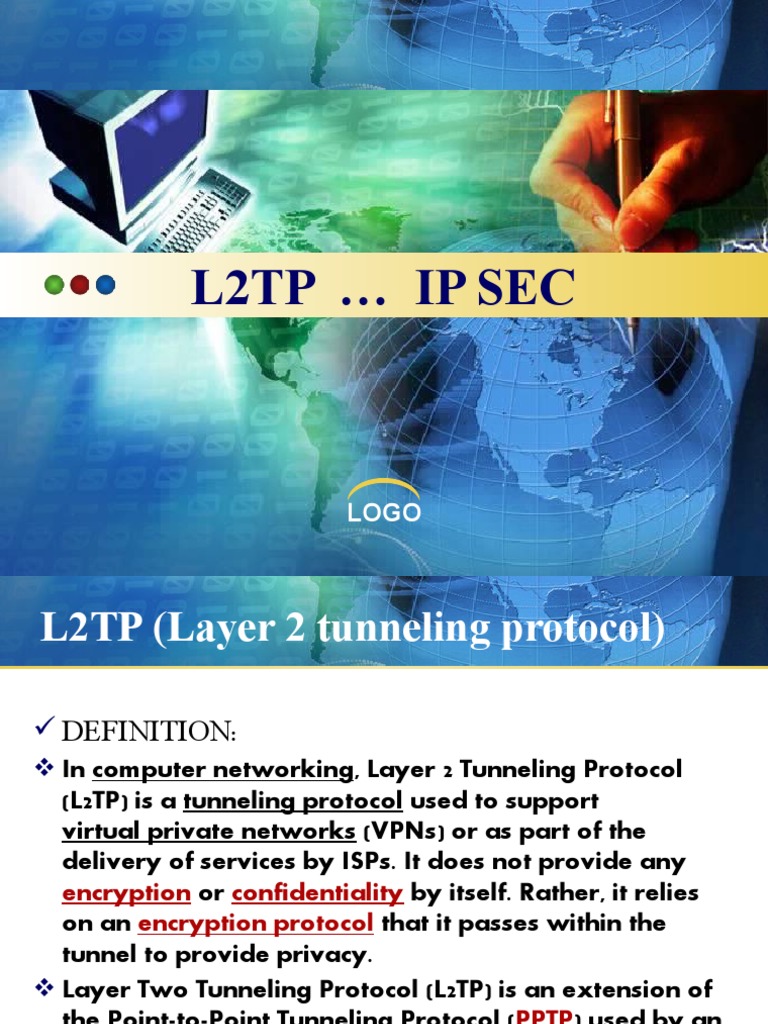 L2TP., IP Sec | PDF | Computer Mediated Communication | Internet Standards