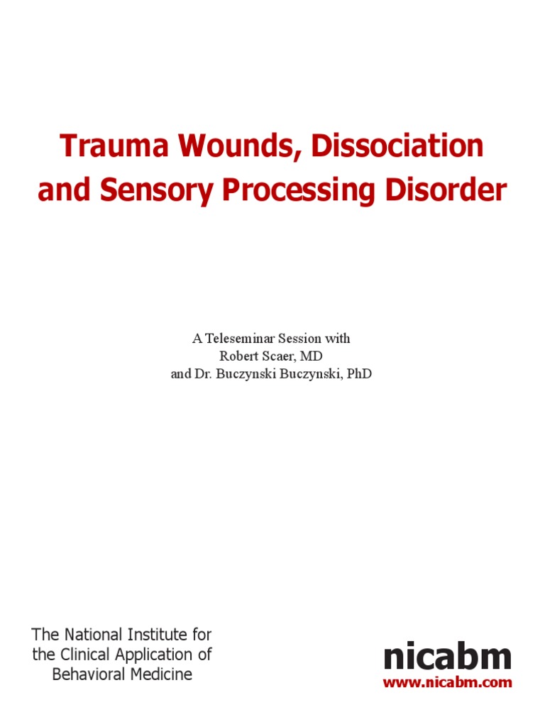 Ebk Robert Scaer | PDF | Psychological Trauma | Posttraumatic Stress ...
