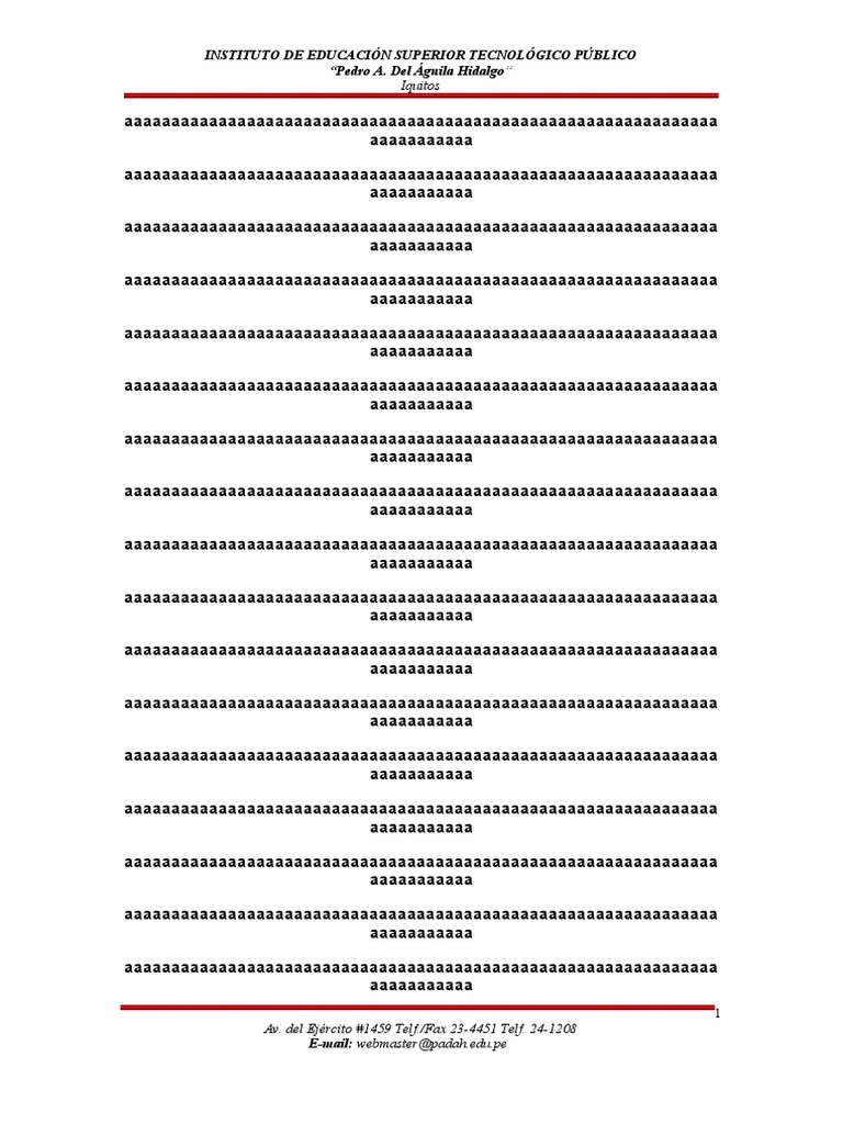 Clases de Formatos Truj | PDF