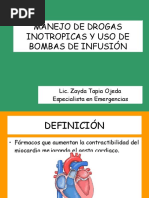 Fármacos Inotrópicos Positivos: Clasificación y Uso | PDF ...