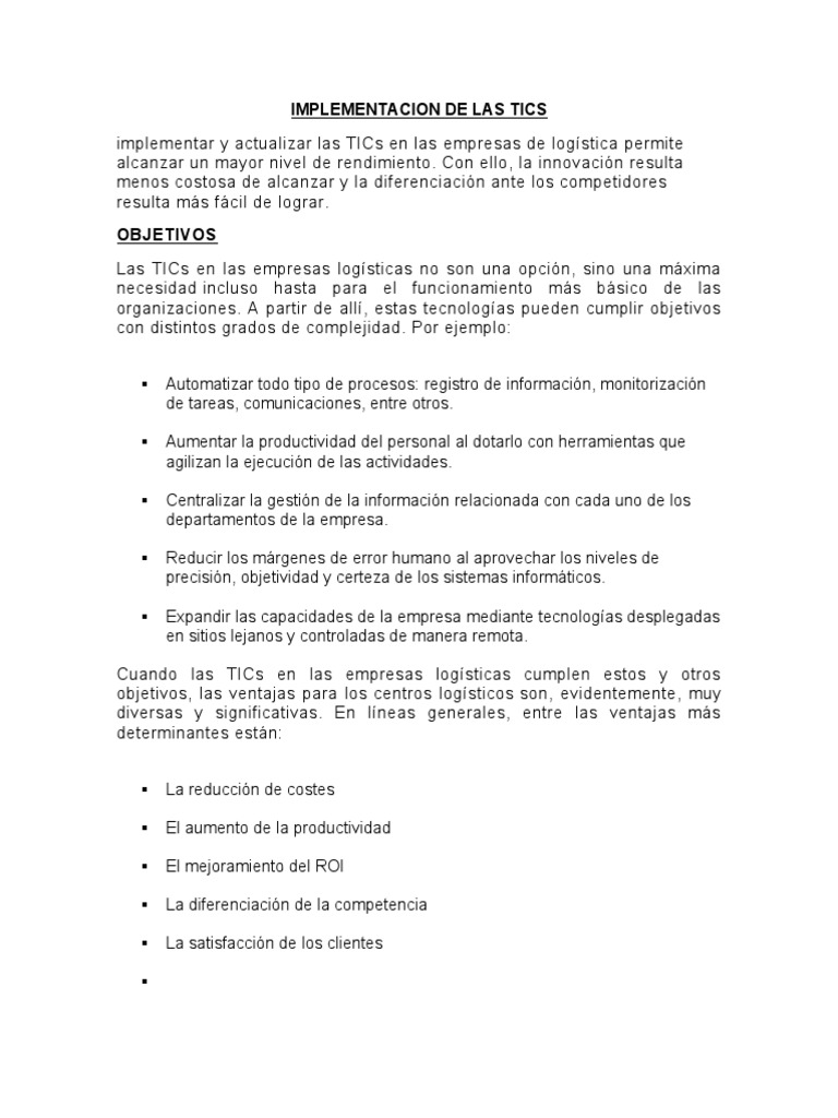 Logistica 4 0 Pdf Logística Internet De Las Cosas