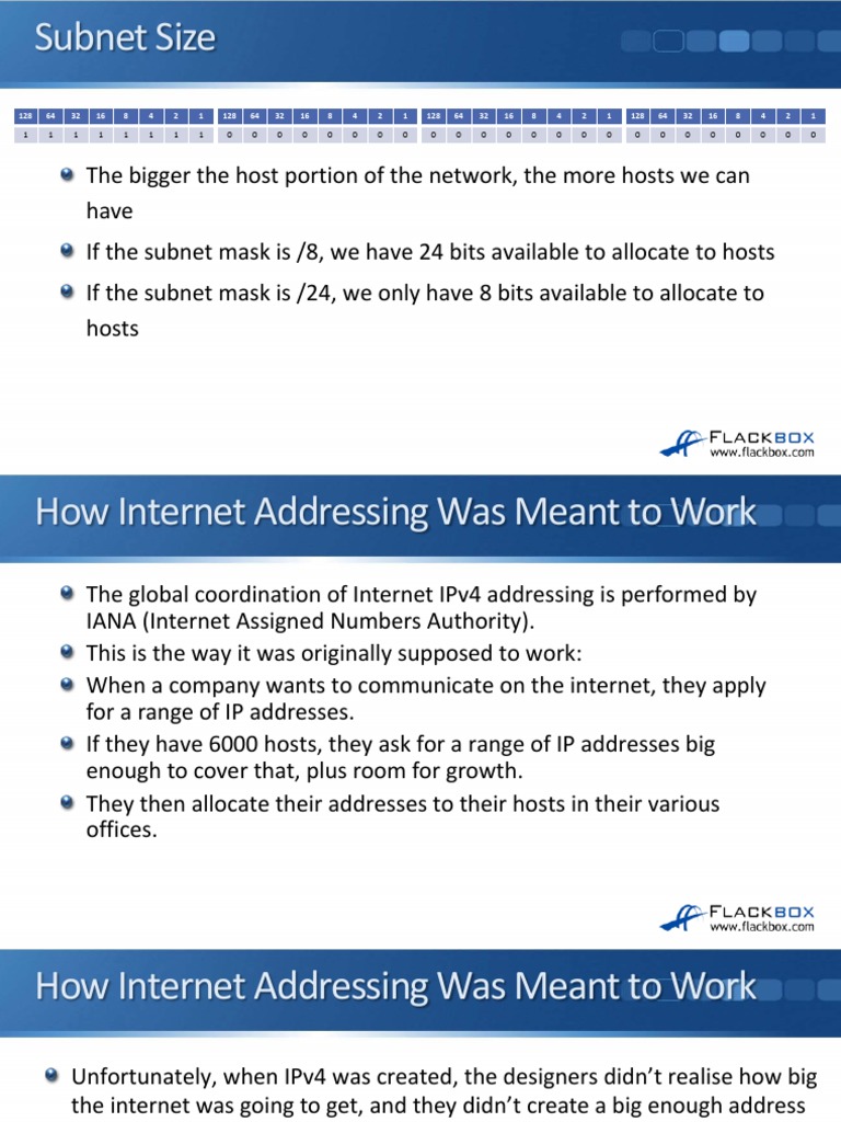 Original PDF | PDF | Ip Address | Internet Protocols