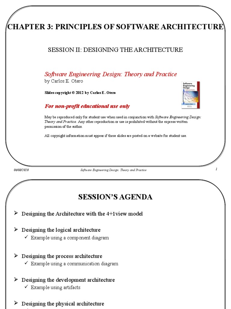 Chapter 3 Architecture Session Ii 2 Pdf Component Based Software