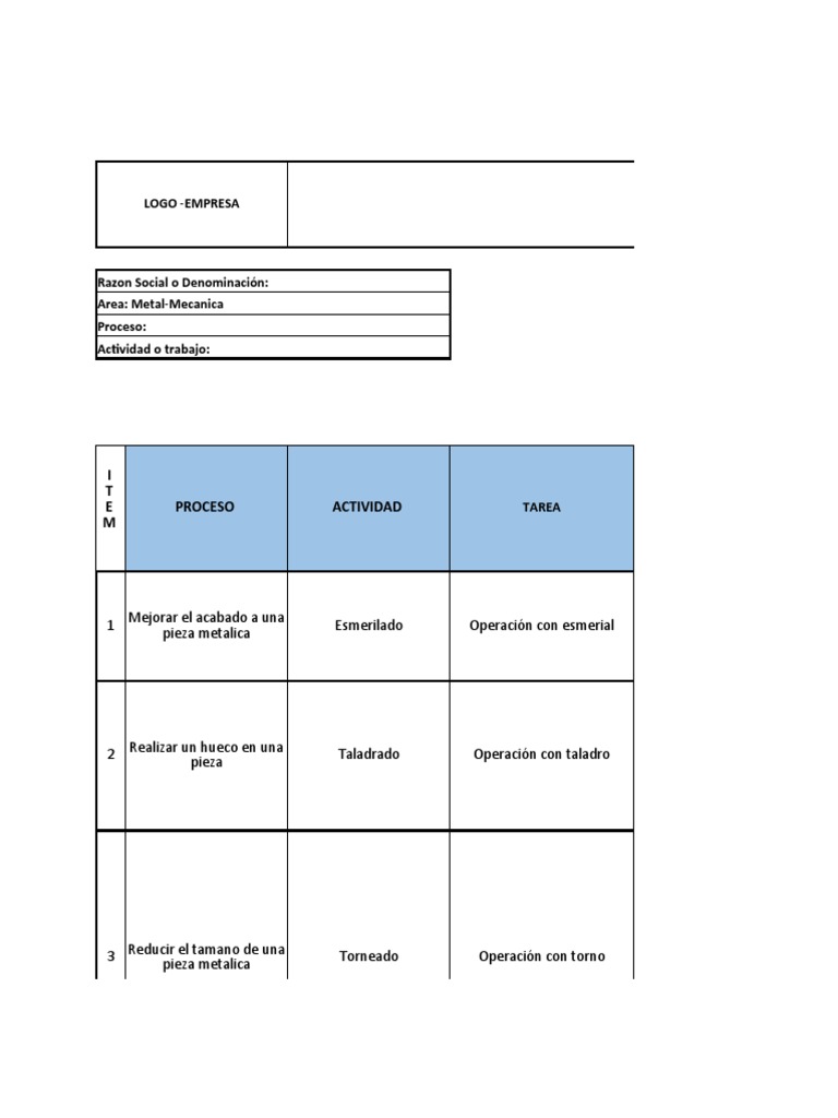 IPERC - TIPO 2 Evelyn Linares Díaz | PDF | Perforar | Herramientas