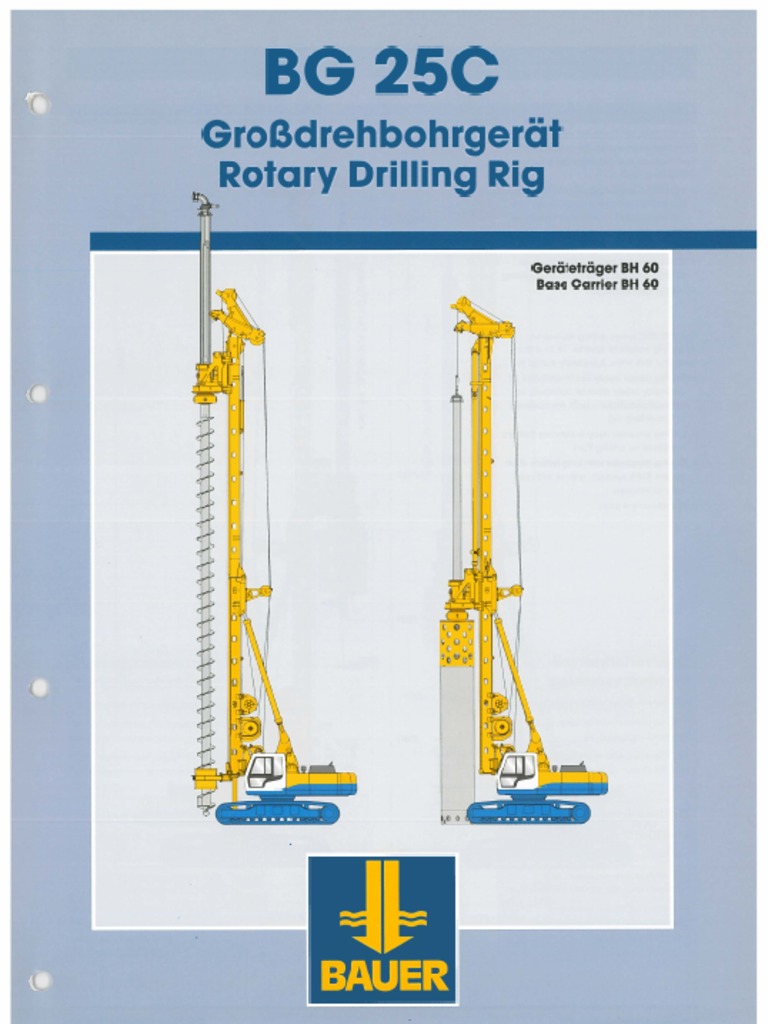 Ficha Tecnica Bauer BG25 | PDF