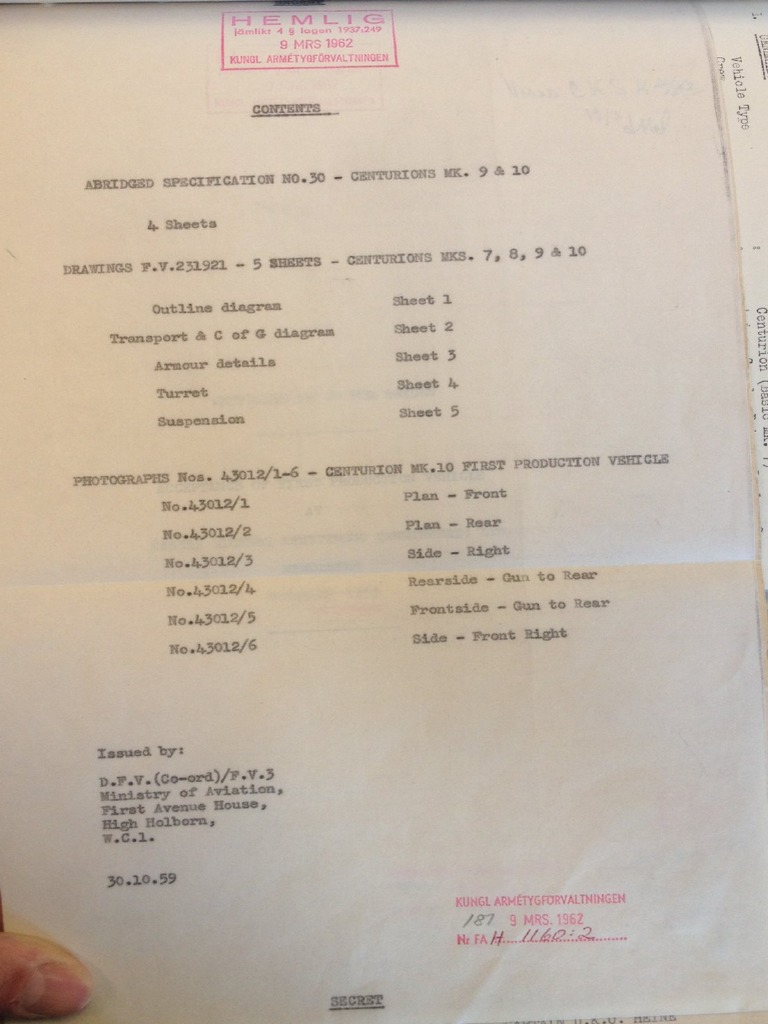 Centurion MK 10 Datasheet and Drawings | PDF