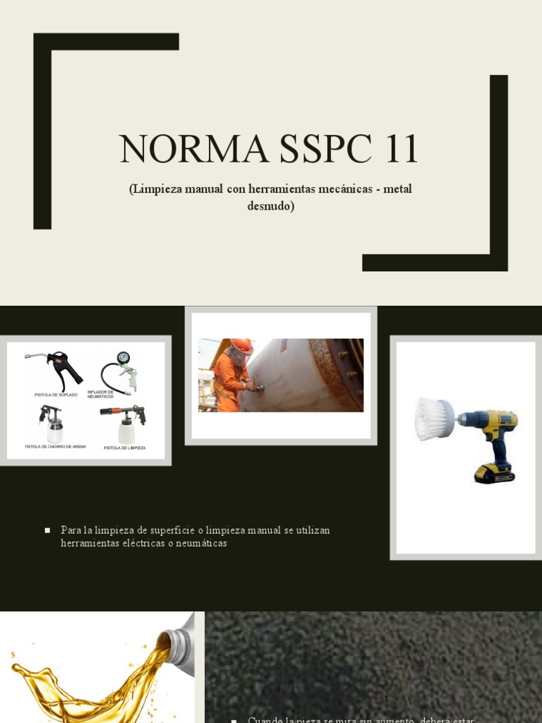 Norma SSPC 11 | PDF
