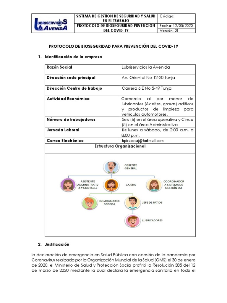Protocolo de Bioseguridad | PDF | Lavado de manos | Salud y bienestar