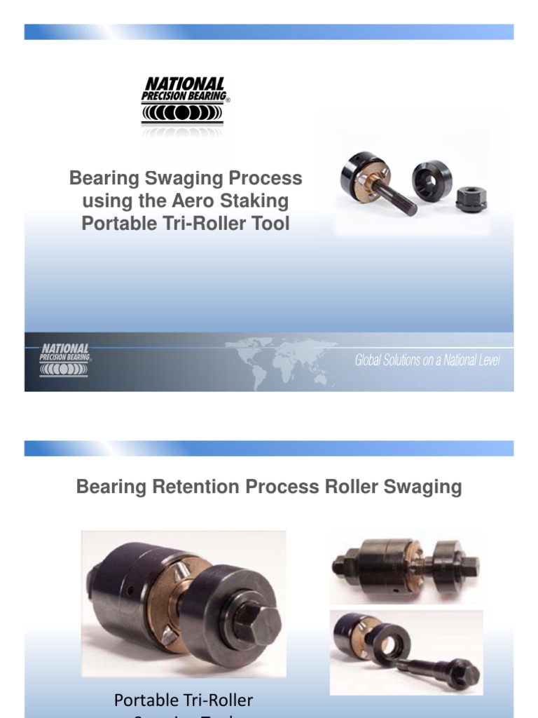 Bearing Swaging Portable | PDF | Bearing (Mechanical) | Machines