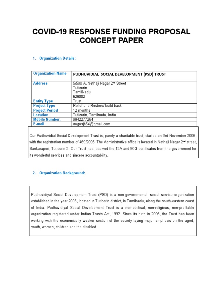 USAID Unsolicited Proposal | PDF | Hygiene | Sanitation