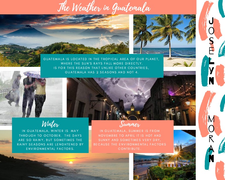 The Weather in Guatemala | PDF | Climate | Geography