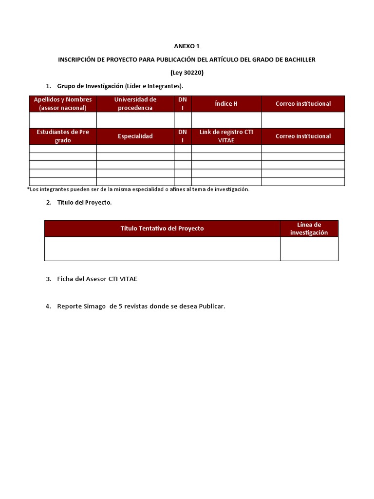 Anexos de Procedimiento Formato Tesis y Artículos | PDF | Conocimiento ...