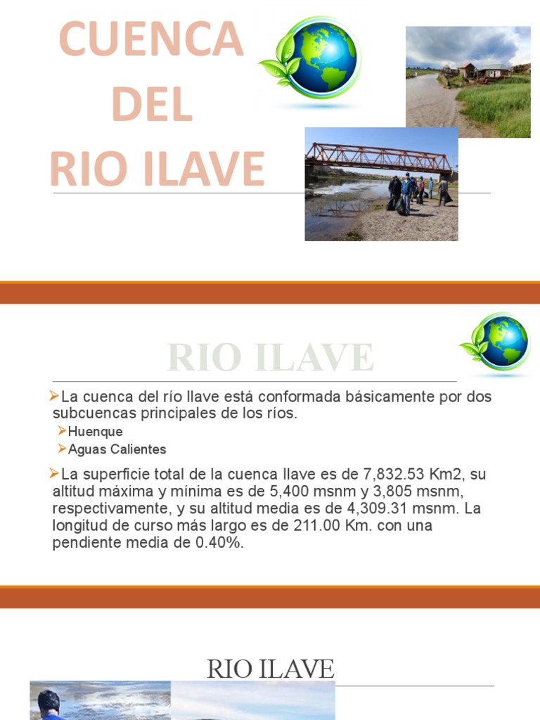 CUENCA DEL RIO ILAVE - Puno | PDF | Río | Contaminación