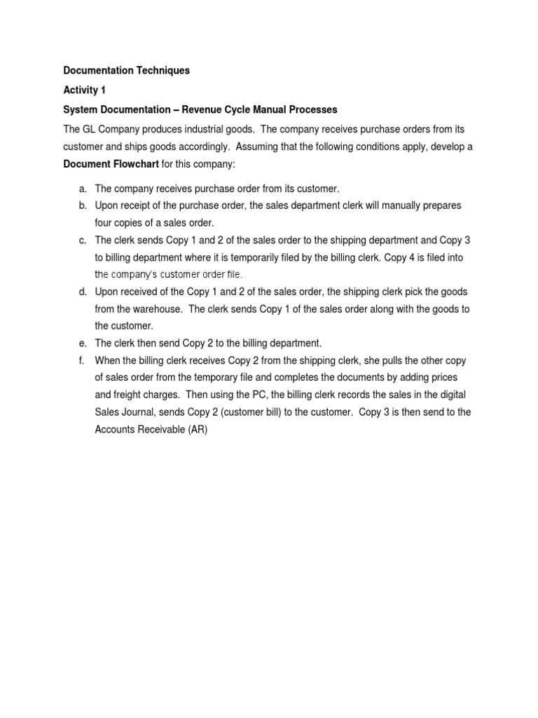 Tutorial 2 Activity - Documentation Techniques PDF | PDF
