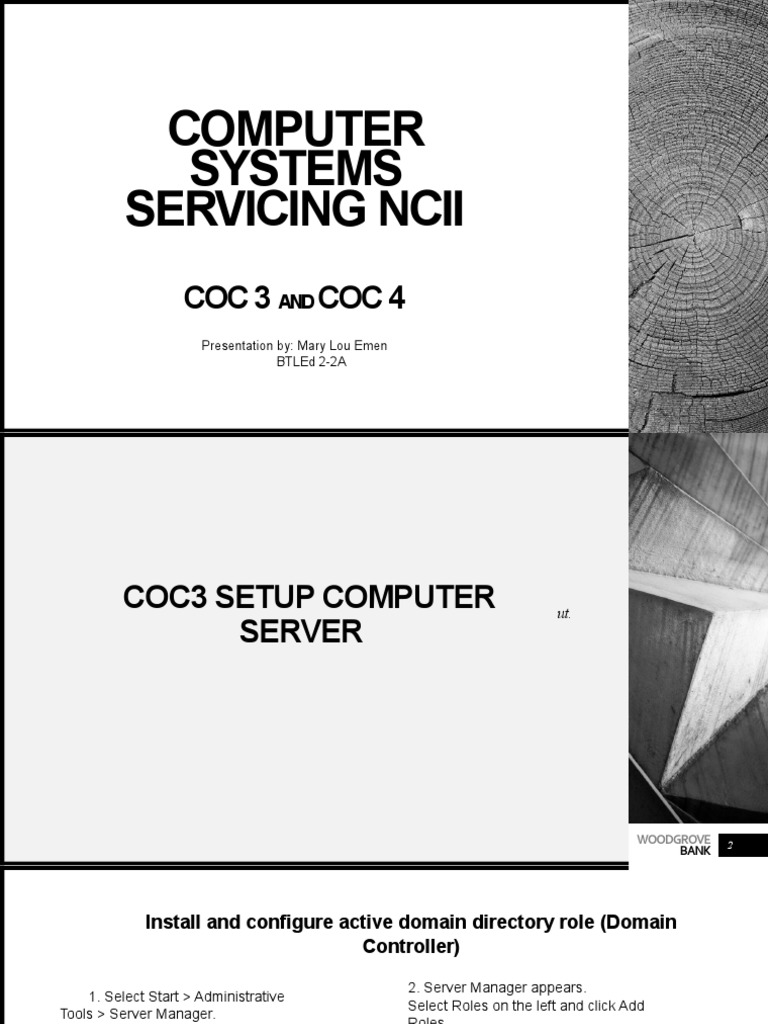 Computer Systems Servicing Guide | PDF | Group Policy | Ip Address
