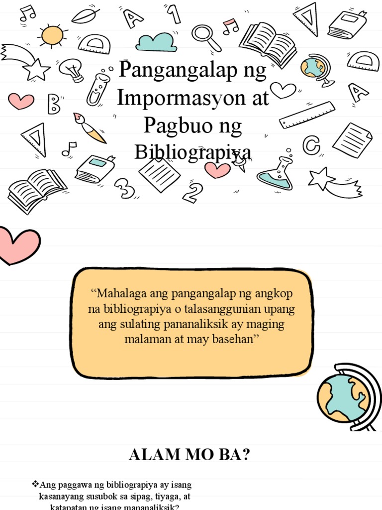 Bibliograpiya | PDF