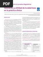 Radiografía de Mano y Edad Ósea | PDF | Mano | Hueso