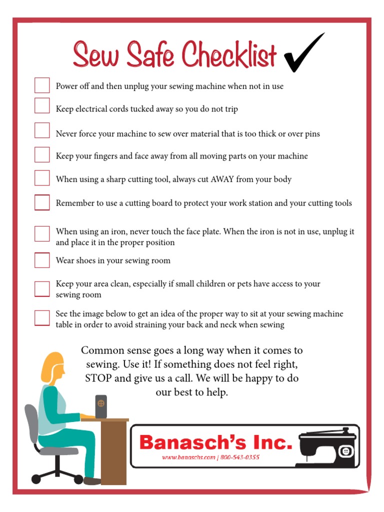 Sew-Sae-Checklist