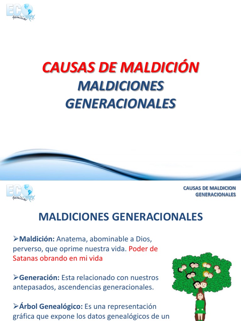 10a Maldiciones Generacionales Pdf Pdf Pecado Creencia Religiosa