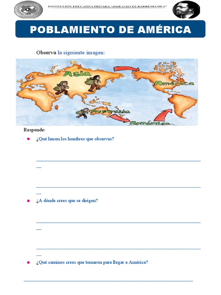 POBLAMIENTO DE America 2 | PDF