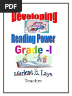 Developing Reading Power 5 (Reading To Follow Precise Directions) | PDF ...