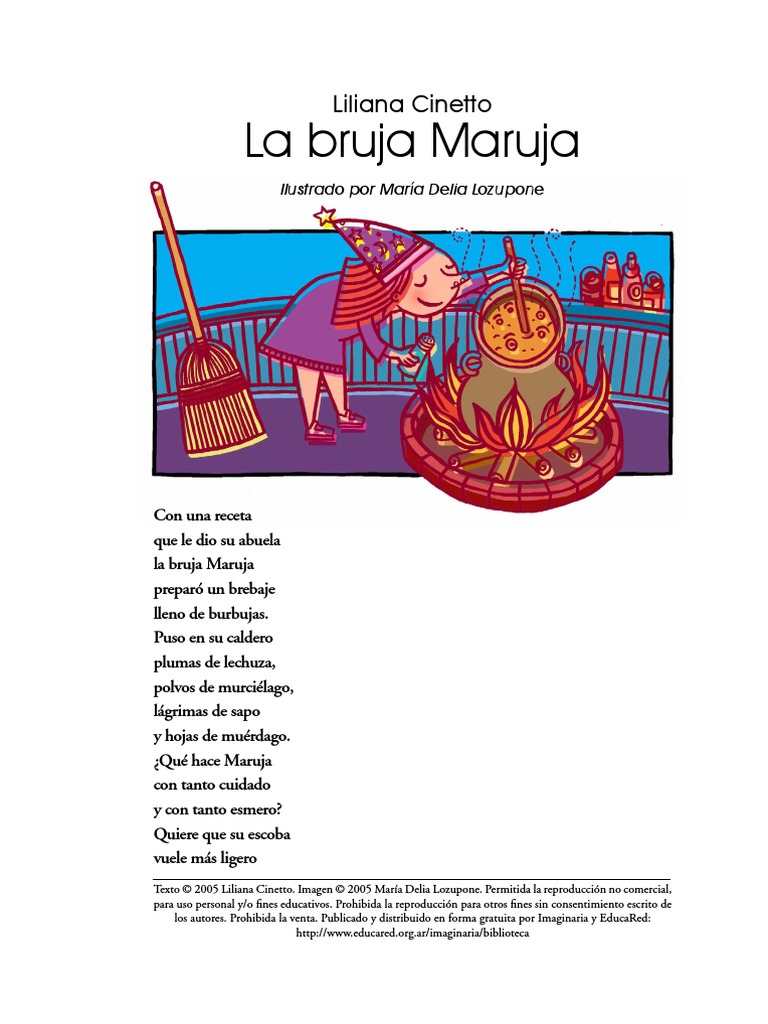 Liliana Cinetto. La Bruja Maruja. | PDF