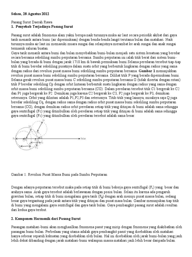 Pasang Surut Pdf