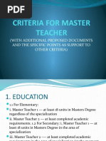 2019 Deped Guidelines For Master Teacher Promotion | PDF | Teachers ...