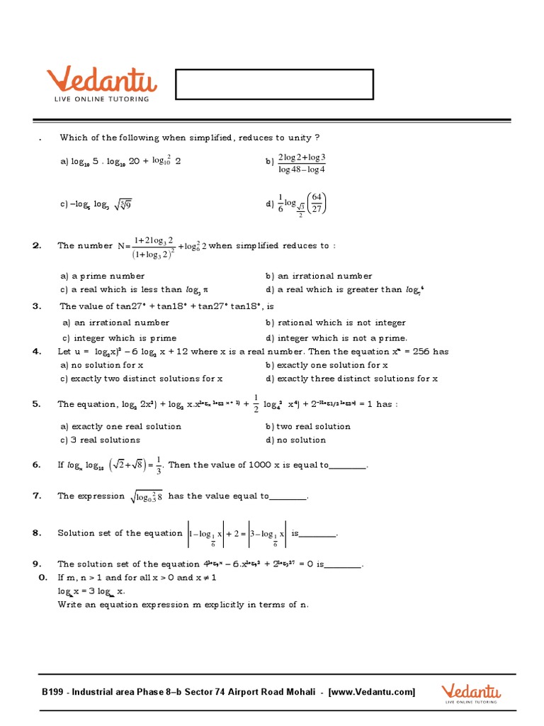 Function-1 (9) .PMD) PDF | PDF | Trigonometric Functions | Logarithm
