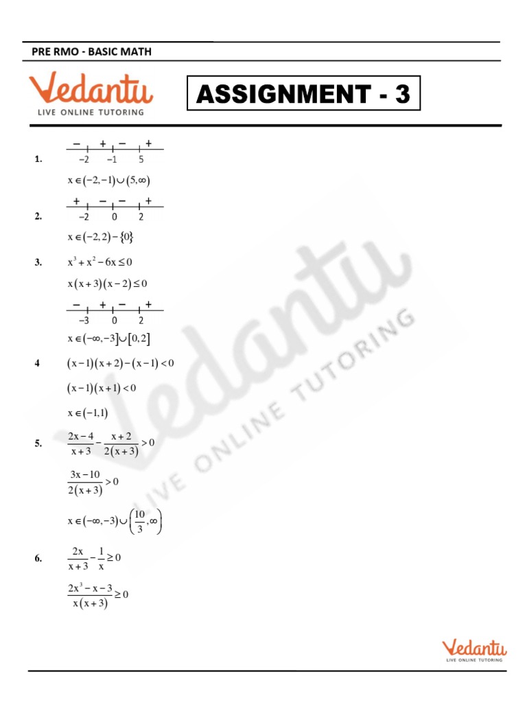Basic Mathematics-A3 Solution PDF | PDF | Teaching Mathematics | Mathematical Analysis