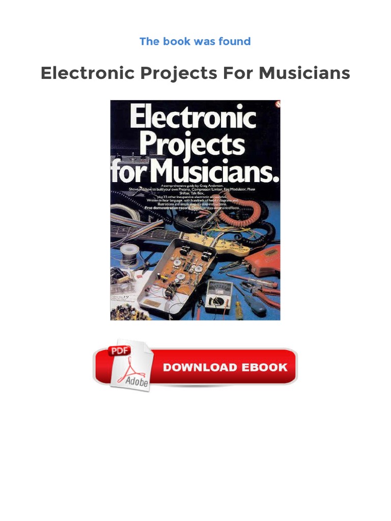 Electronic Projects For Musicians | PDF | Books | Science