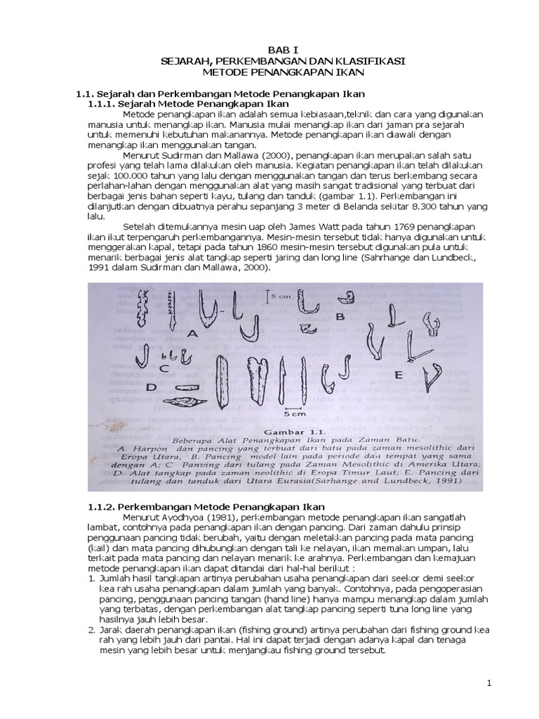 Metode Penangkapan Ikan | PDF | Ilmu Sosial | Perjalanan