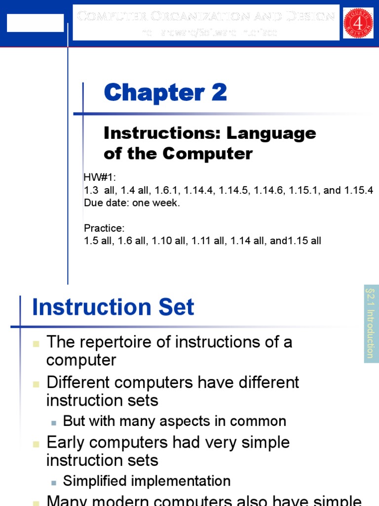 ch2 PDF | PDF | Computer Programming | Computer Architecture